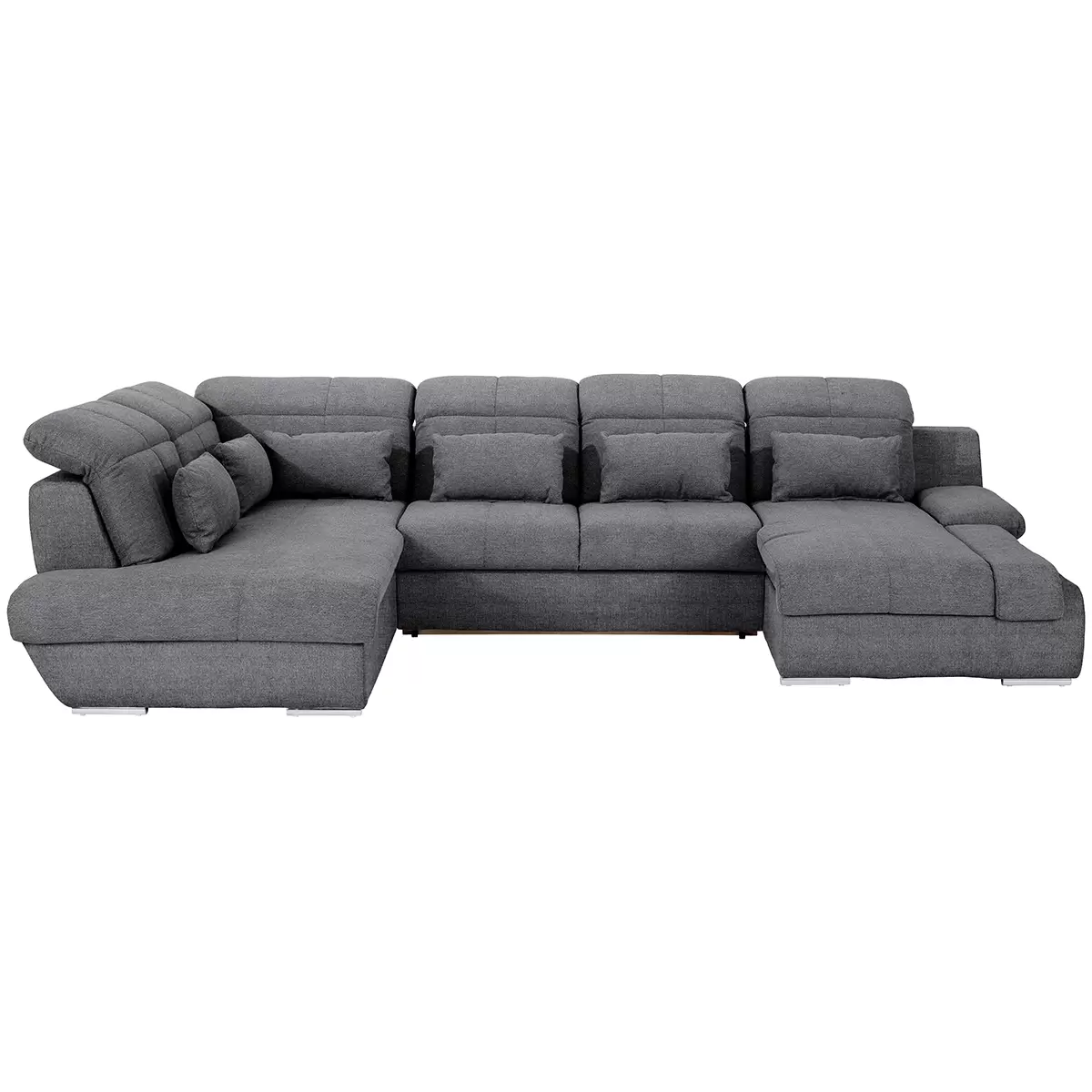 canapé modulable Multi 301 x 135 Gris foncé